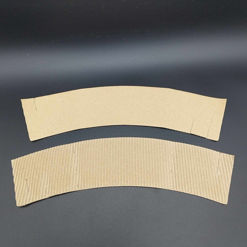 Adjustable Coffee Sleeves - Plain (Corrugated) | GagMax Packaging