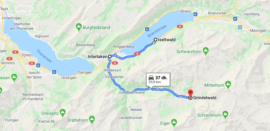 Iseltwald Interlaken Grindelwarld Gezi Rehberi