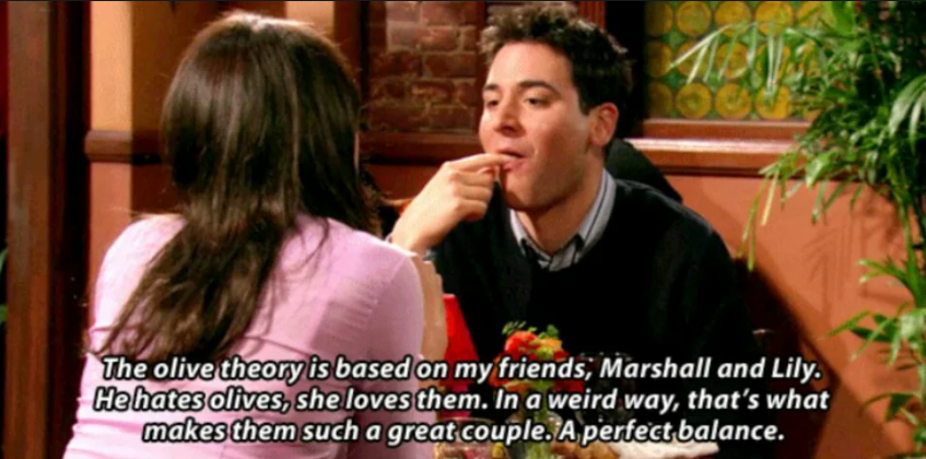 Olive Theory and the reason behind relationships and their failure