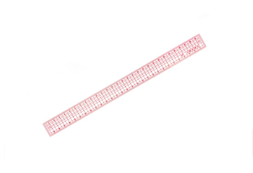 紙樣製作用具｜1001－BUNKA 30cm透明格尺 BUNKA Transparent Pattern Grading Ruler 30cm ...