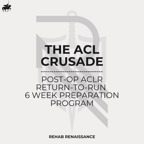 Post-op ACLR Return-to-Run Preparation Program | Rehab Renaissance
