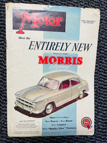 The Motor Magazine June 2, 1954 - #8099/572 | gb-revivals