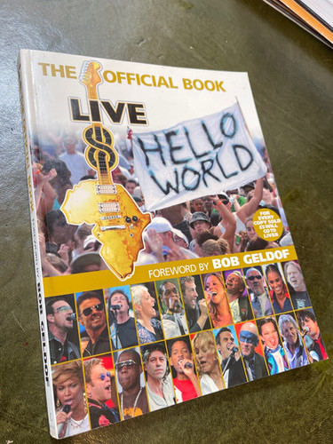 Official Live 8 Book - Softcover | gb-revivals
