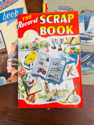 Collection of 3 Mid20thCentury children’s scrapbooks | gb-revivals