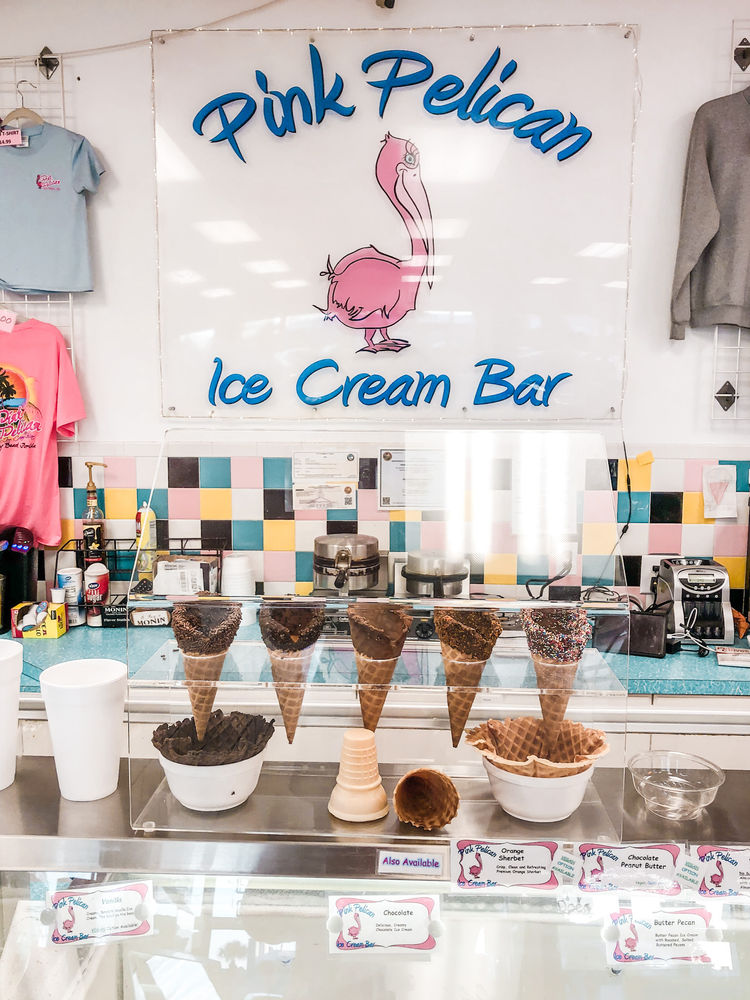 Summer 2021 Restaurant Round-Up: Pink Pelican Ice Cream Bar