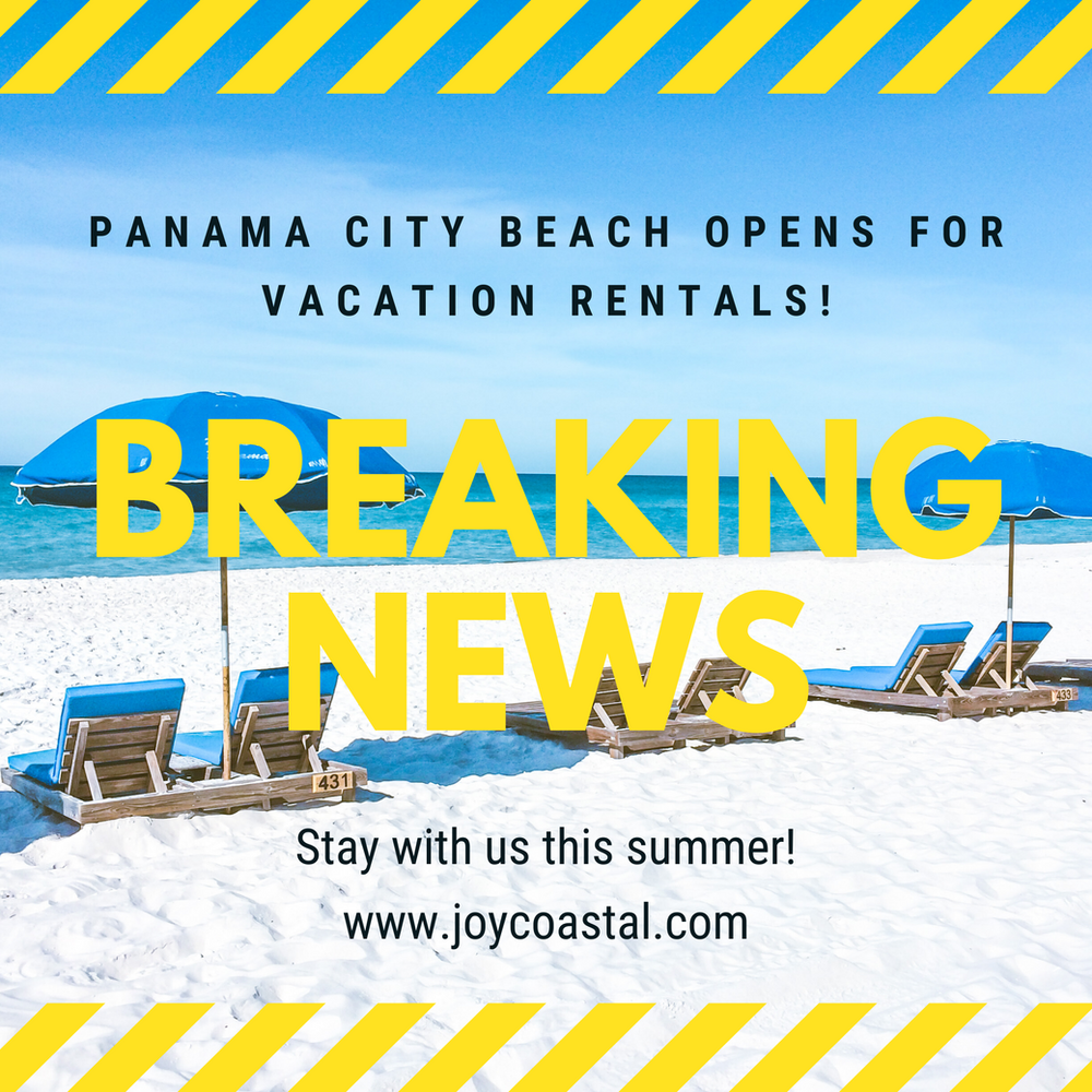 Panama City Beach is Open! Now What?