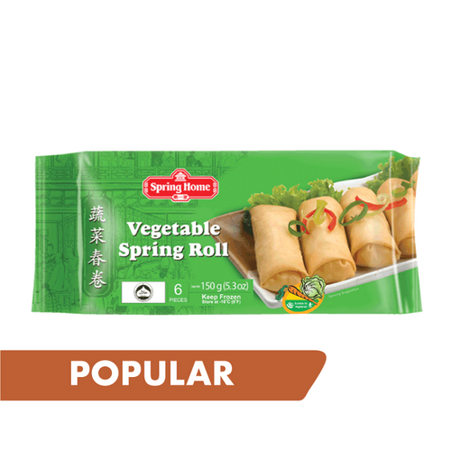 Spring Home Vegetable Spring Roll (6pcs) | TYJfood Online