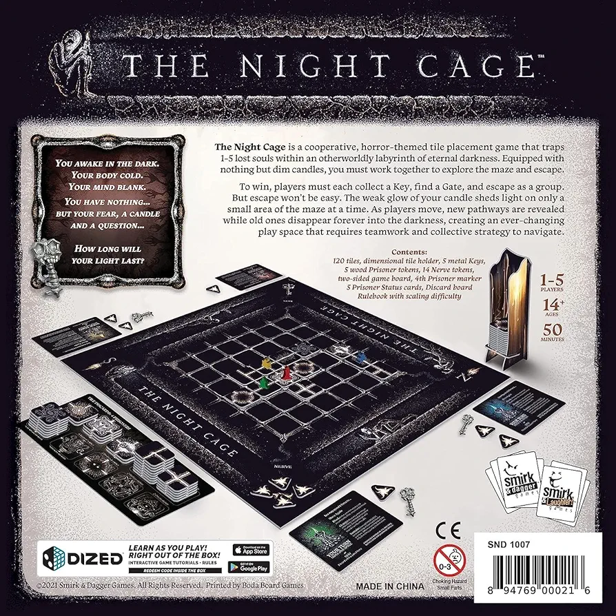 The Night Cage | Board Game Shelter