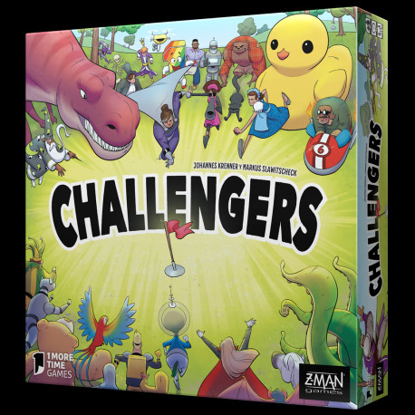 Challengers! | Board Game Shelter