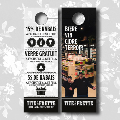 ACCROCHE PORTE (3,5'' x 10,5'') | MON TF