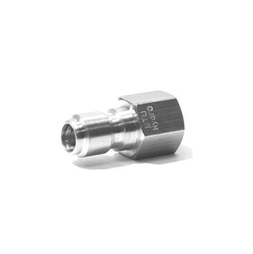 MTM Hydro Stainless Steel QC Plug 3/8" FPT | prodetailingsupplies