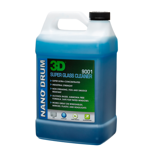 3D Super Glass Cleaner Concentrated - Gal | prodetailingsupplies