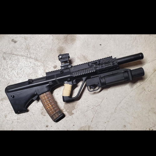 **PRE-ORDER RESTOCK** Steyr AUG A3/M1/M2 90 Degree Receiver Rail (BLACK ...