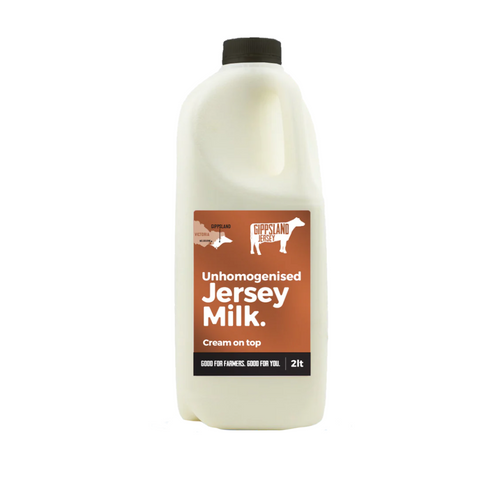 Unhomogenized Jersey Milk 2litre | Choose Food