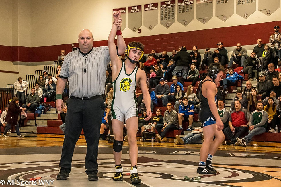 North’s Cam Catrabone Becomes First Six Time Section VI Wrestling Champion
