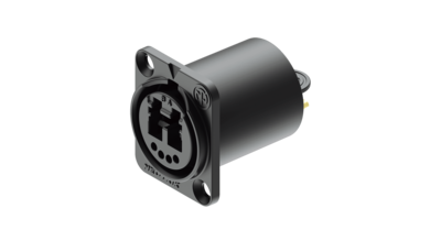 Neutrik NAC3MPXXB Chassis Connector 電源插座(灰色) | WECL Online