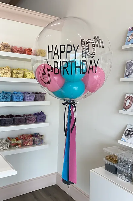 Personalized Bubble Balloon | Château des Fleurs