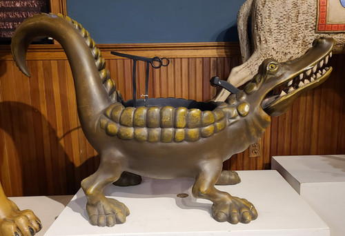 "Chompy" Alligator with Hinged Mouth | carousel-museum