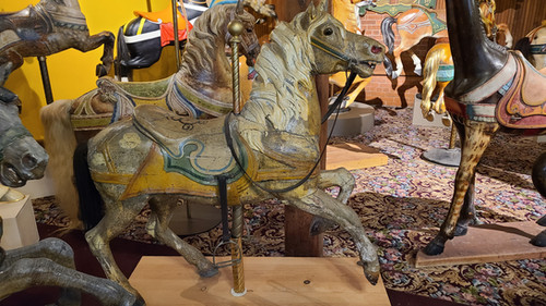 "Patti's Prancer" Dentzel Prancer | carousel-museum