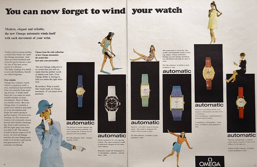 1970s Omega Automatic Watches for Women Advertisement | DC Vintage Watches