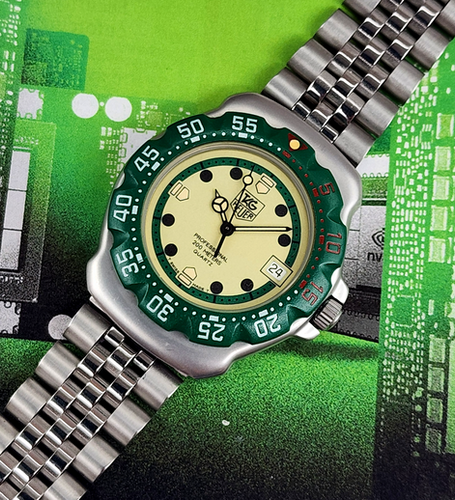 1994 TAG Heuer Formula 1 Ref. WA1212 Dive Watch | DC Vintage Watches