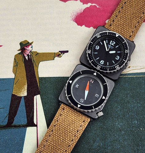 1985 Seiko 2C21-0080 "Contra" Fieldmaster Watch, with Compass | DC ...