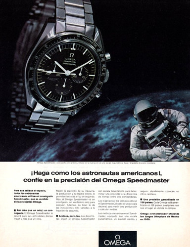 1967 Omega Speedmaster Professional "Do as the U.S. Astronauts Do ...