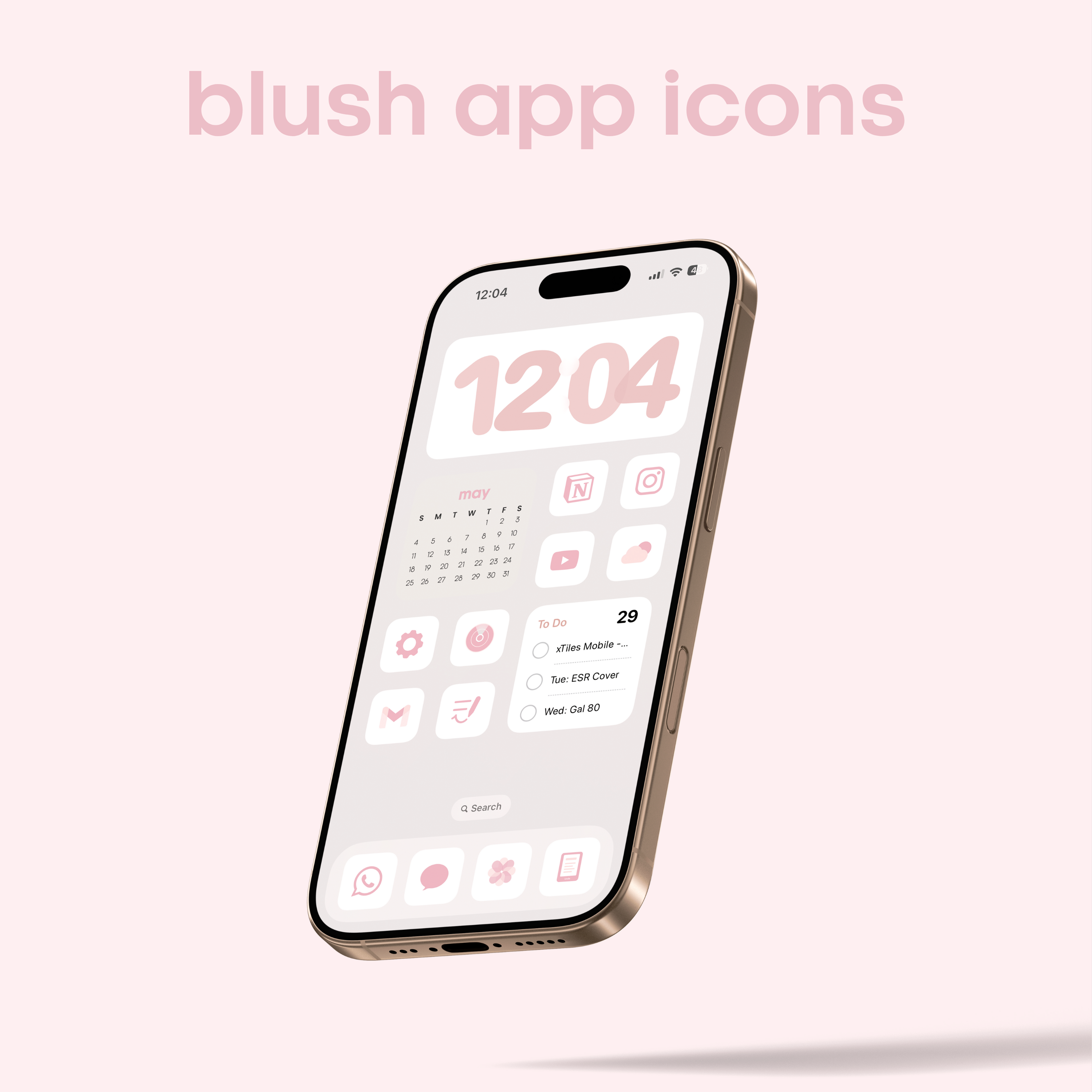 Blush App Icon Pack