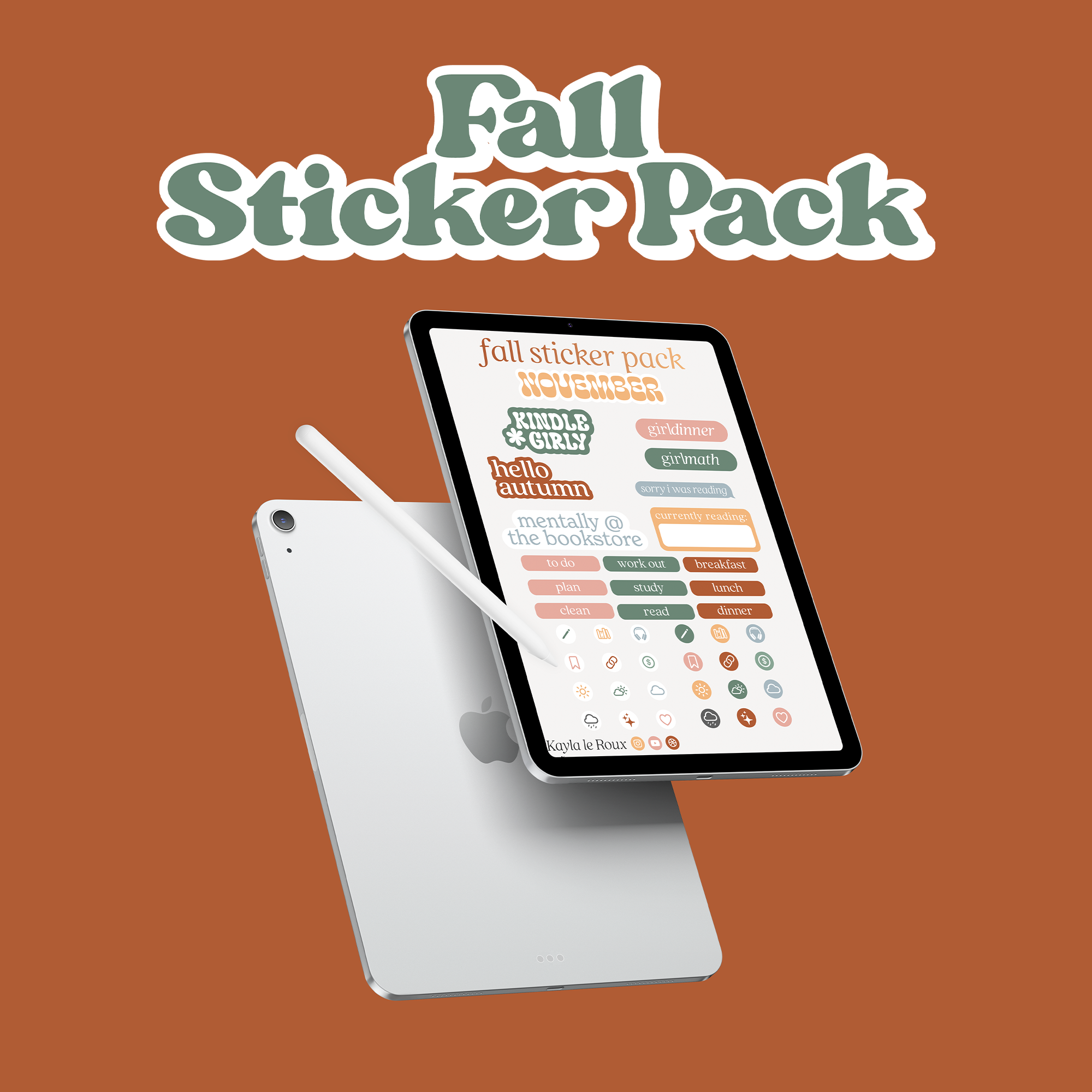 Fall Sticker Pack