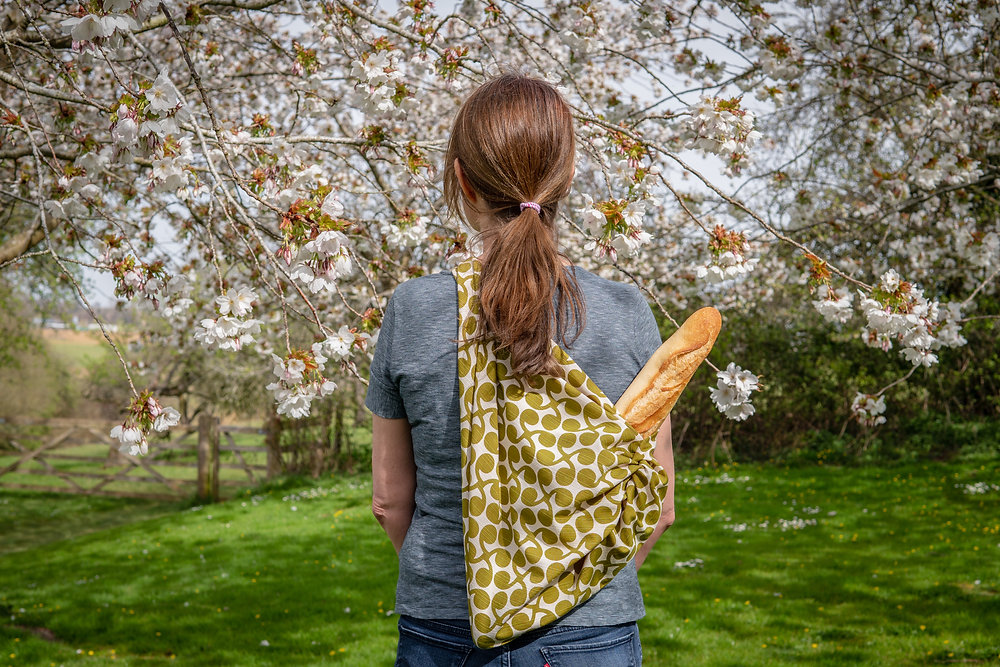 How to Make a Furoshiki Bag for your Grocery Shopping