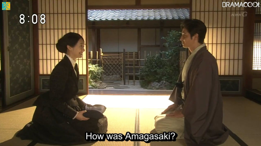 Furoshiki in Japanese Morning Drama Asa ga Kita!
