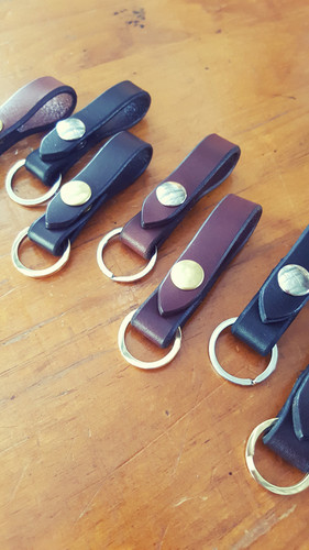 Leather Belt Loop Key Holder | elfreeman