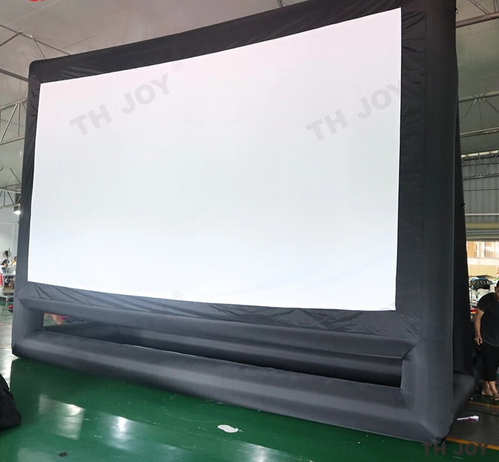 16:9 Airtight Giant Inflatable Projection Movie Screen Front Projection ...
