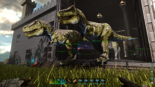 Boss Rex Breeding Pair 12.3KH 425M (Cross PvE Seth) | Arksales.org