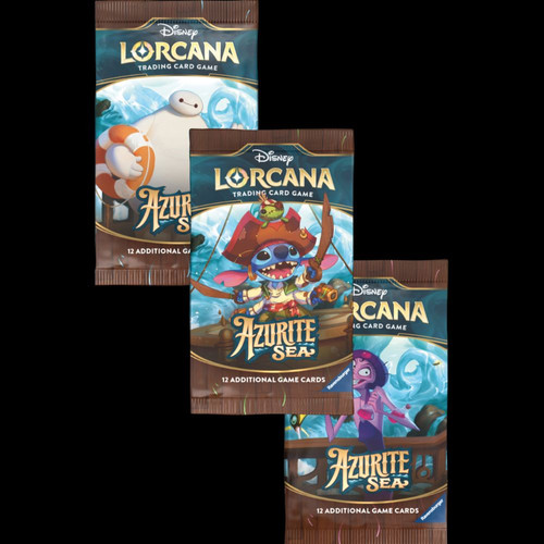 Disney Lorcana: Azurite Sea Booster Pack | Legendary Cardboard