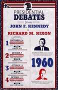 1960 Presidential Debates Poster | home