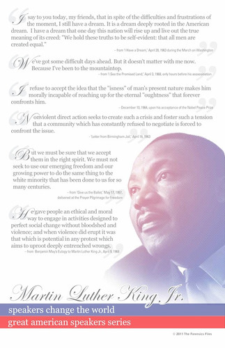 Martin Luther King Jr. Poster | home