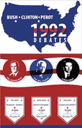 1992 Presidential Debates Poster | home