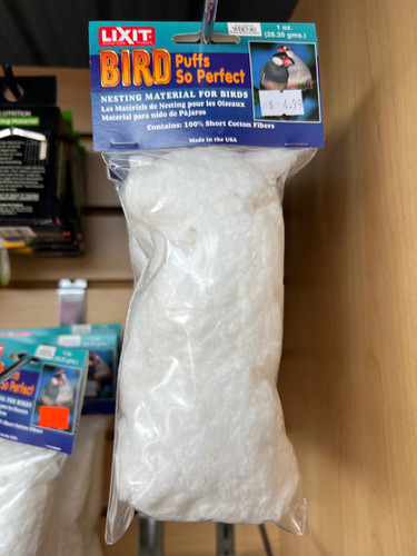 BIRD PUFFS- Nesting Material | Birdie Bird Aviary