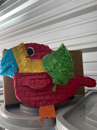 Birdie Piñata Toy- Parrot | Birdie Bird Aviary