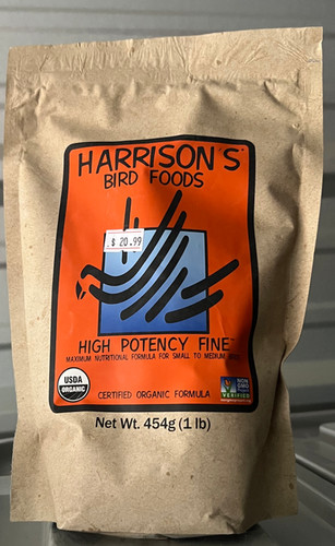 Harrison’s Pellet - High Potency Fine Food 1LB | Birdie Bird Aviary