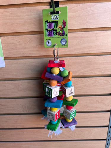A&E- ABC Blocks Bird Toy | Birdie Bird Aviary