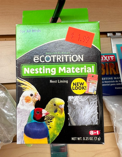 Ecotrition - Nesting Material | Birdie Bird Aviary