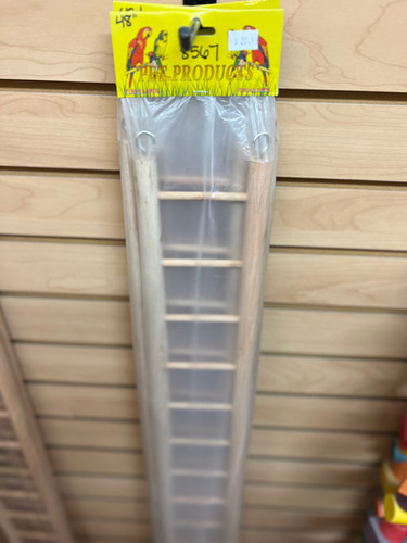 48” Wooden Ladder | Birdie Bird Aviary