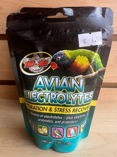 Avian Electrolytes 4oz | Birdie Bird Aviary