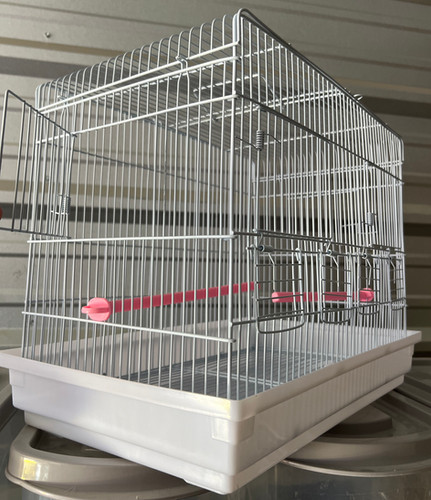 Small Bird Breeder Cage w/Center Divider | Birdie Bird Aviary