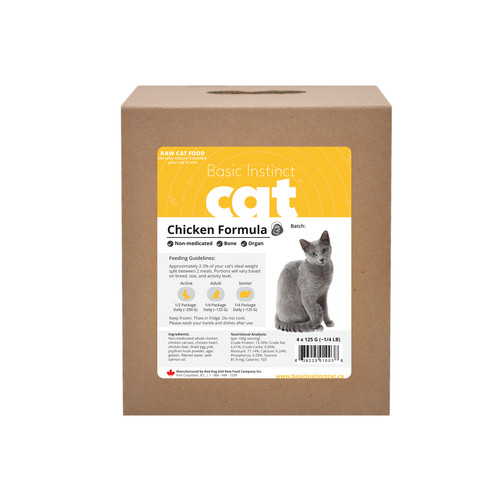 Non-Medicated Raw Chicken Cat Food | Red Dog Blue Kat