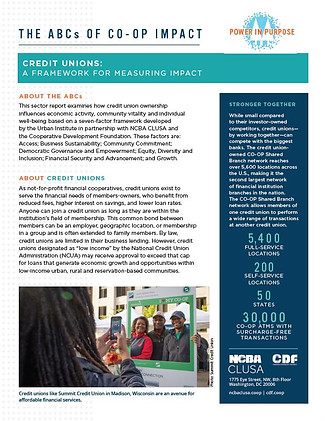 Cooperative Impact | Cdfcoop
