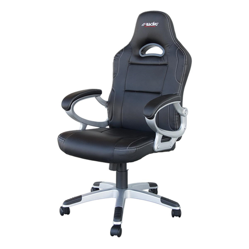 POLTRONA UFFICIO BLACK GAMING OFFICE CHAIR | Macaluso Racing