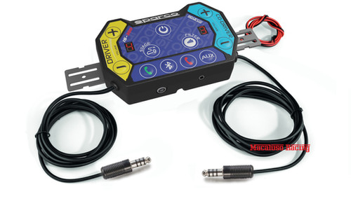 KIT CENTRALINA INTERFONO SPARCO IS 300 M | Macaluso Racing